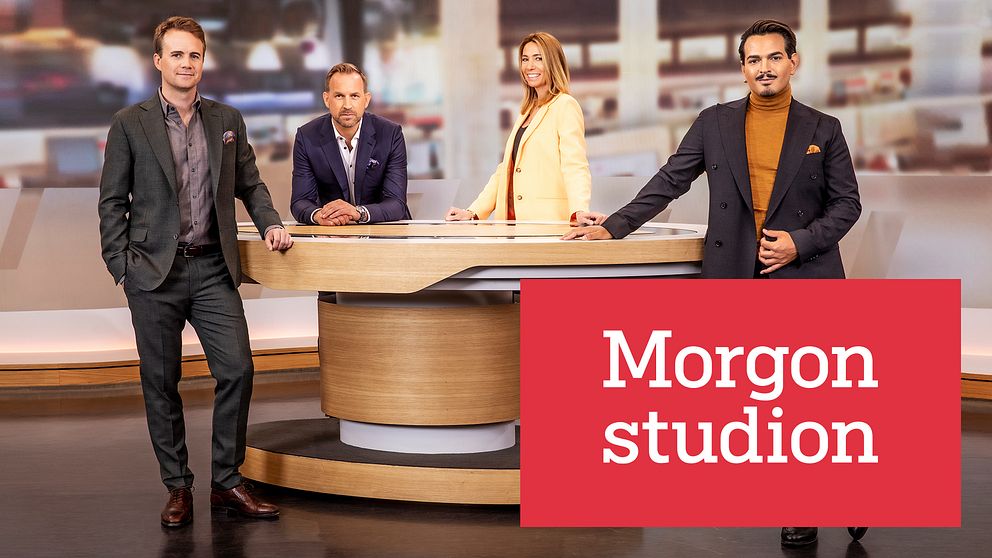 Senaste nytt i Morgonstudion – följ sändningen här | SVT Nyheter