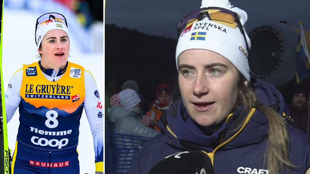 Längdskidor: Ebba Andersson: ”Har varit en krävande tour” | SVT Sport
