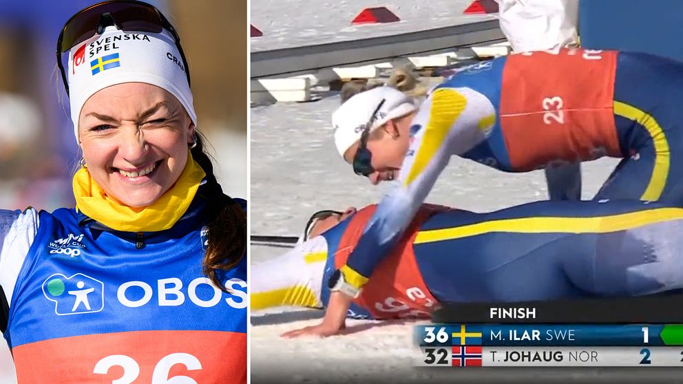 Längdskidor: Moa Ilars succé – tog karriärens andra seger | SVT Sport