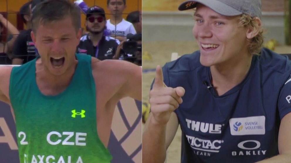 Beachvolleyboll: David Åhman har mardrömmar om VM-finalen | SVT Sport