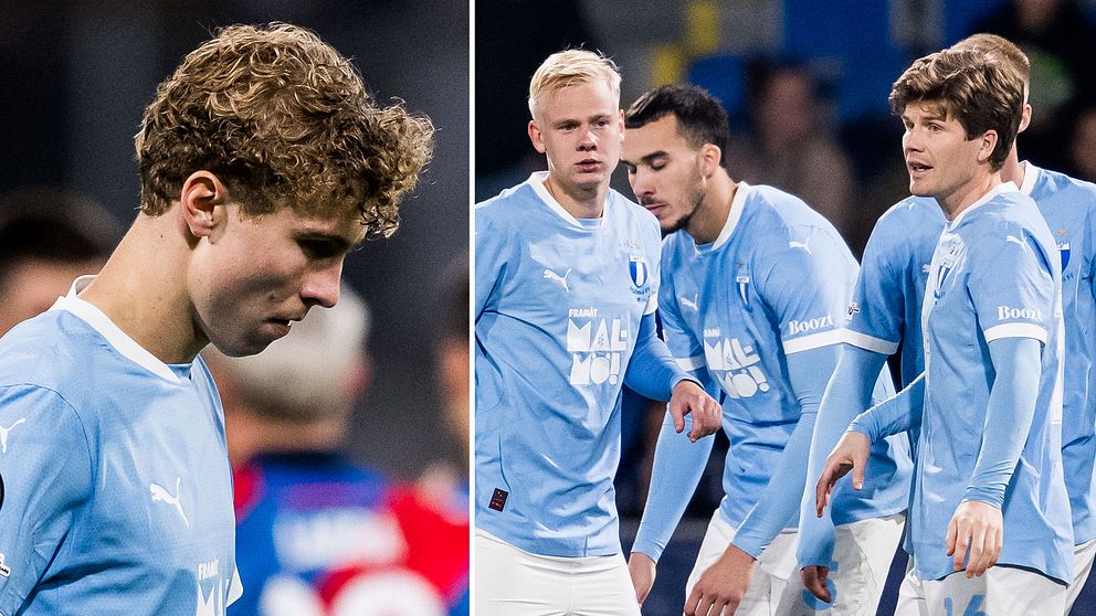 Fotboll: Malmö FF överkört i Europa League – efter två röda kort | SVT Sport