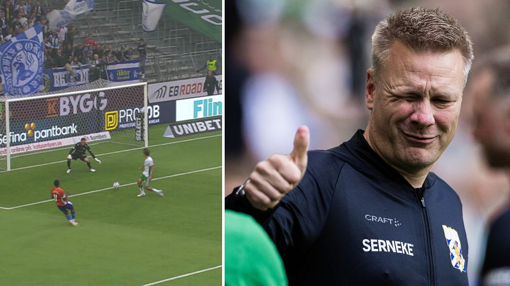 Fotboll: Stefan Billborns första seger när Göteborg besegrade Hammarby | SVT Sport