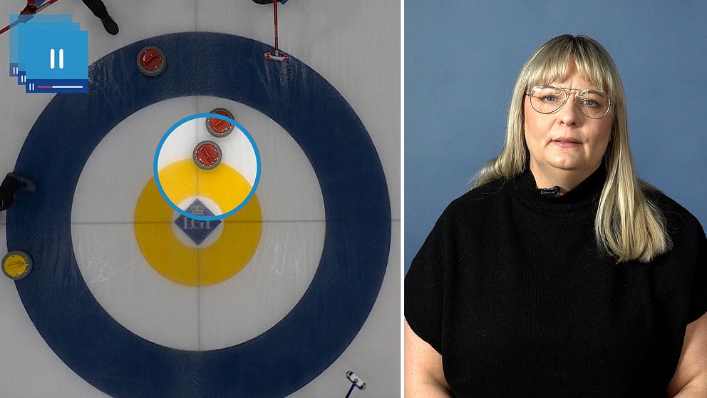 Curling: Bild för bild: Sista stenen som ger Sverige VM-guld | SVT Sport