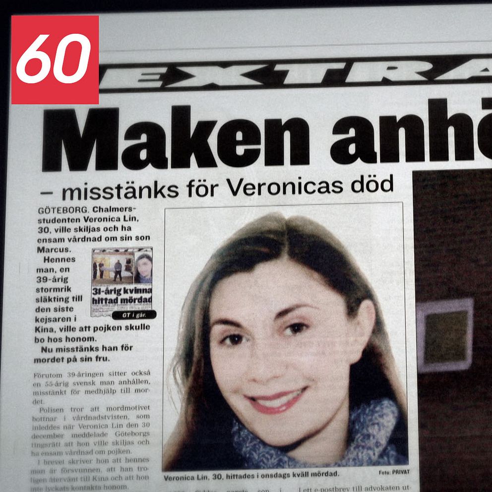 60 sekunder: Mordet på Veronica Lin | SVT Nyheter