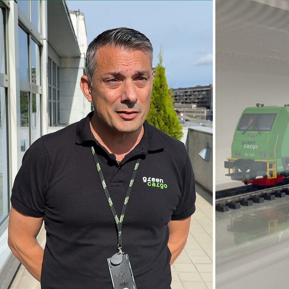 Green Cargo: Därför står dieselloken på tomgång utanför Oves tomt | SVT ...