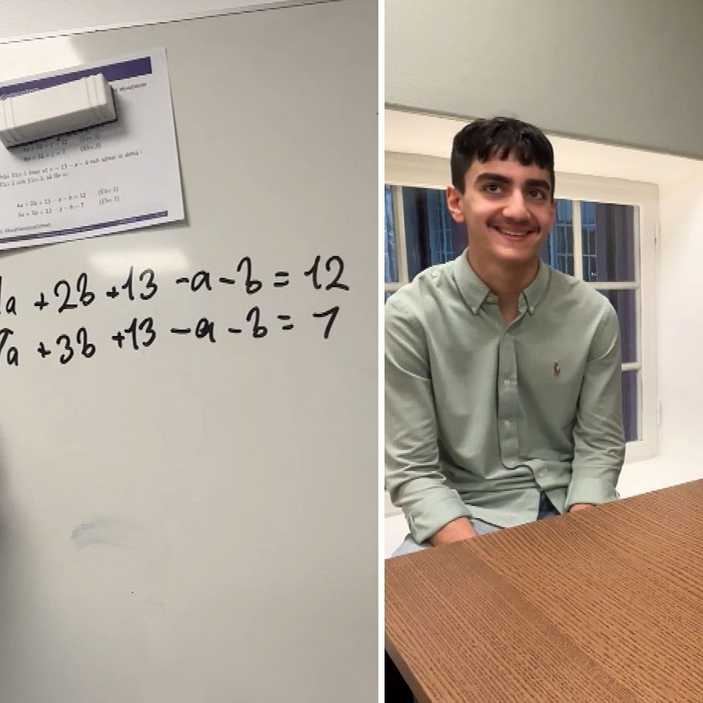 Framtidens matematiker utbildas i Eskilstuna – se eleverna lösa ...