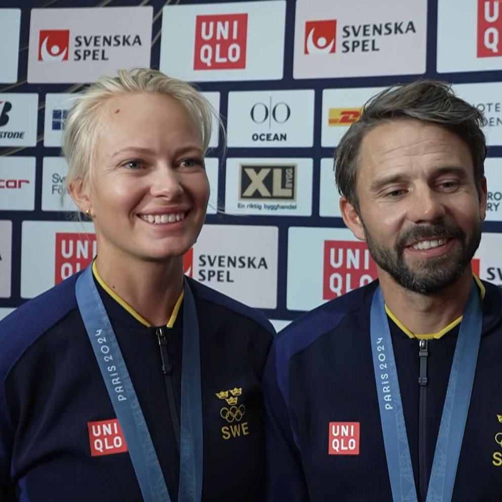 OS-medaljören Lovisa Karlsson på svensk mark igen | SVT Nyheter