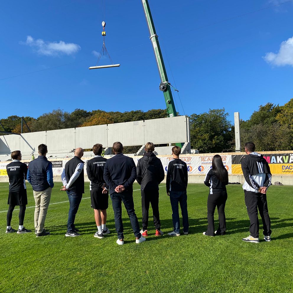 Nya läktare på Landskrona IP ska skilja hemma– och bortasupportrar ...