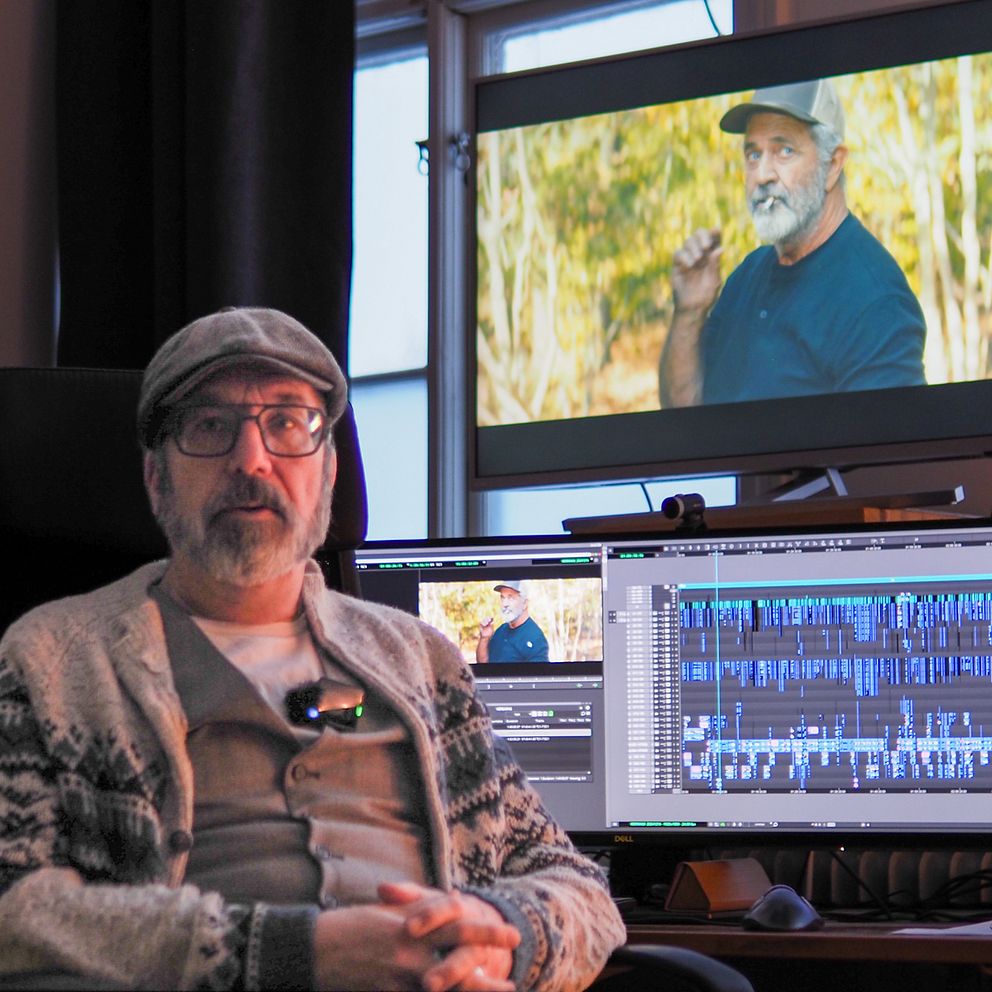 Hollywoodglans i Kilafors – Håkan Karlsson klipper Mel Gibsons nya film ...