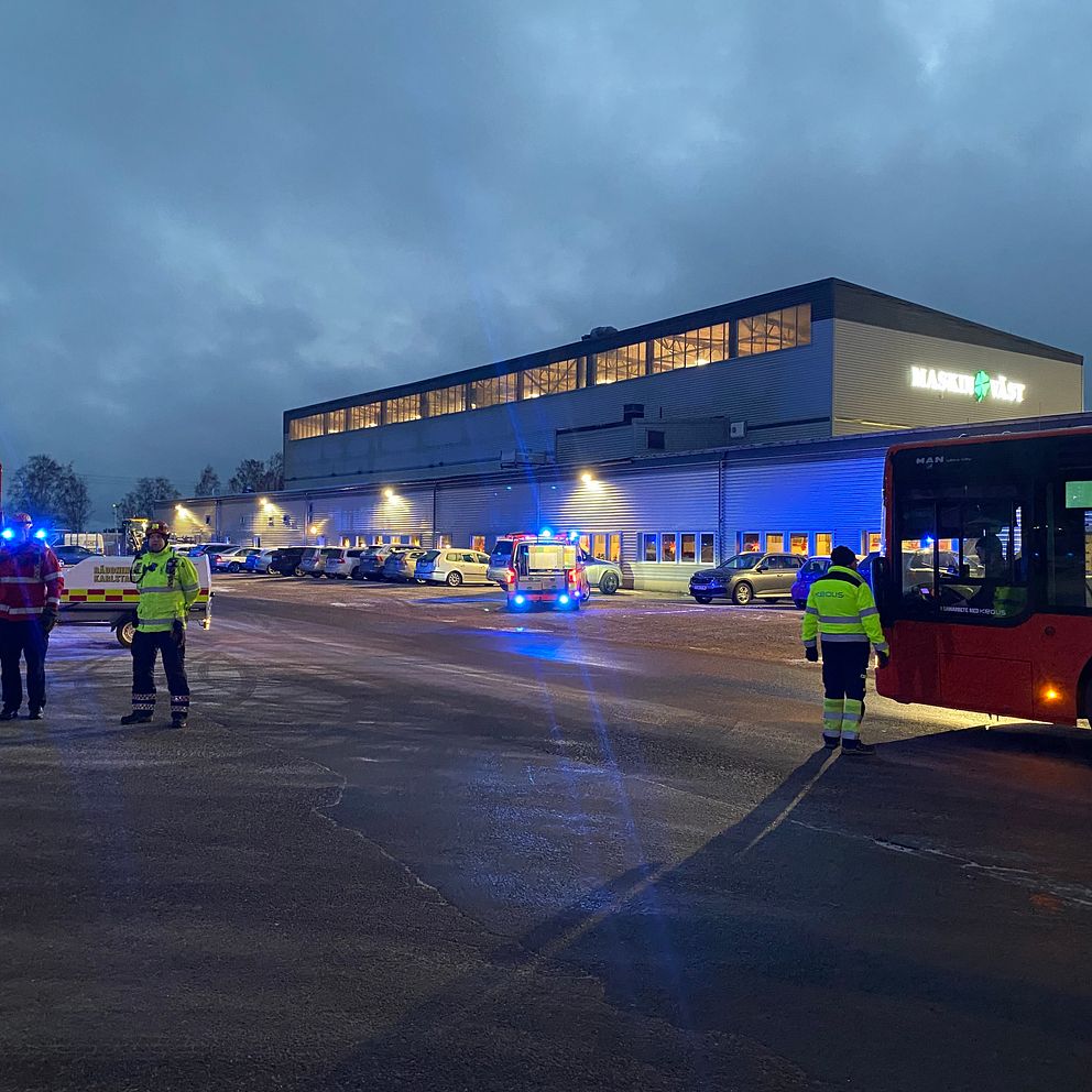 Delar av stadstrafiken i Karlstad inställd efter gasläcka | SVT Nyheter