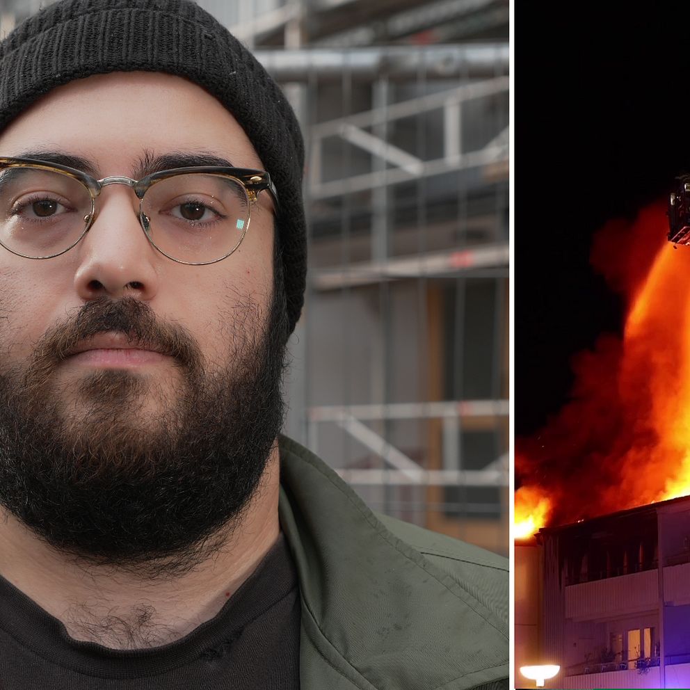 Berk ett år efter branden i Gottsunda: ”Min barndom bara försvann” | SVT Nyheter