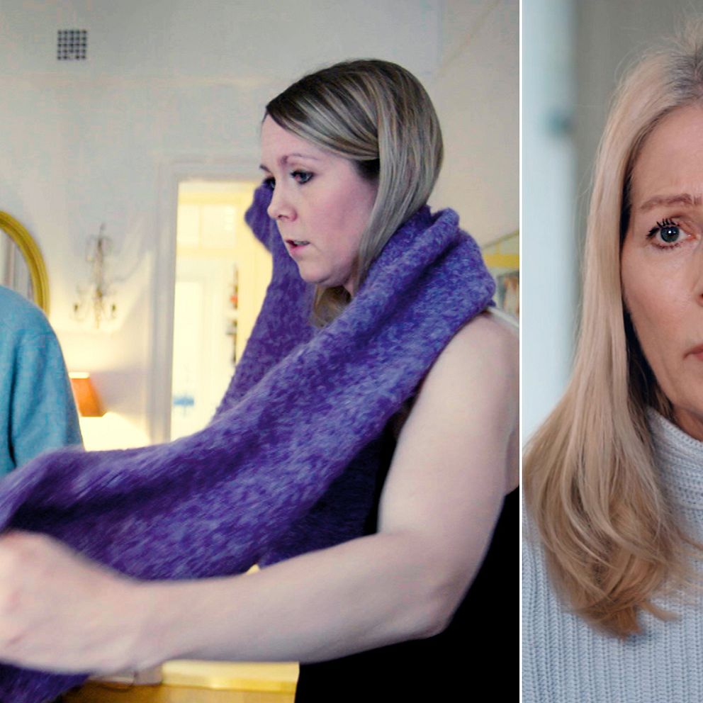 Sjukdomen gör det svårt att klä sig – så hjälper dottern Nina Gunke ...