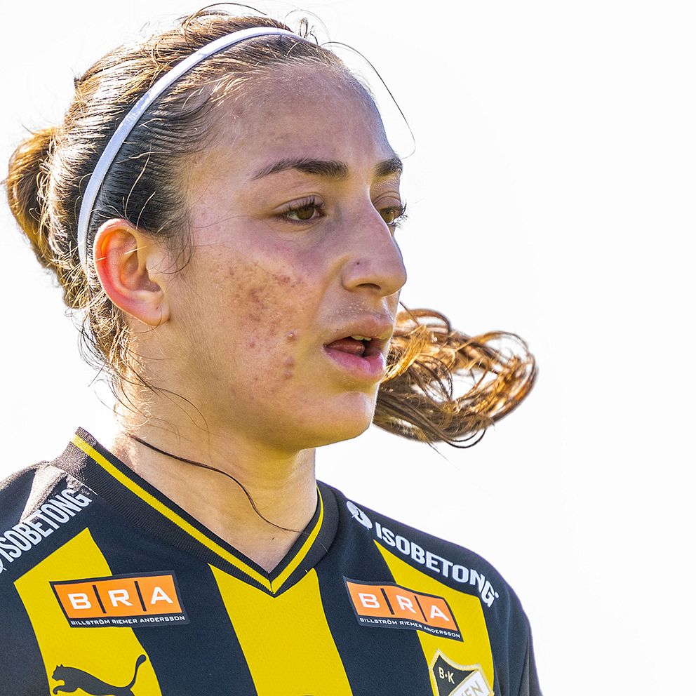 Fotboll: Rosa Kafaji om VM-truppen: ”Tycker jag platsar” | SVT Sport