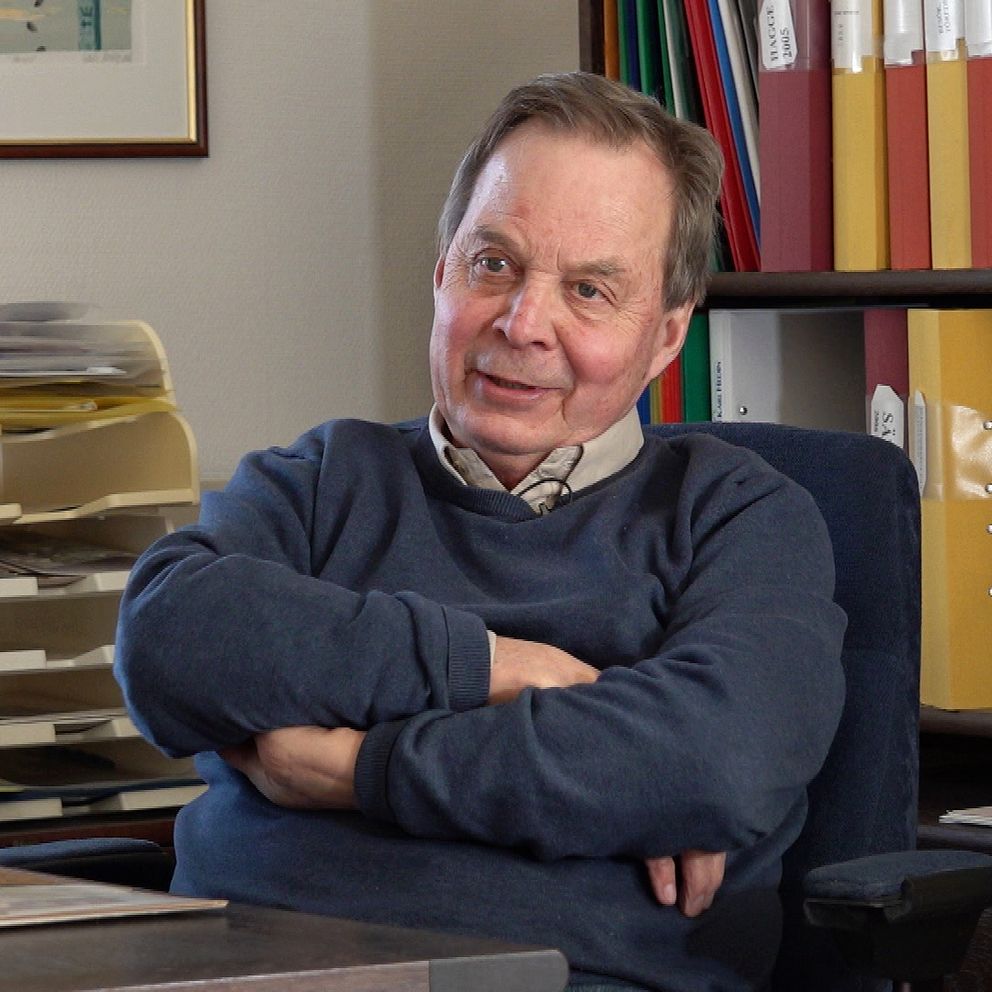 Nu säljer Karl Hedin delar av sitt livsverk: ”Tappat lite geist” | SVT ...