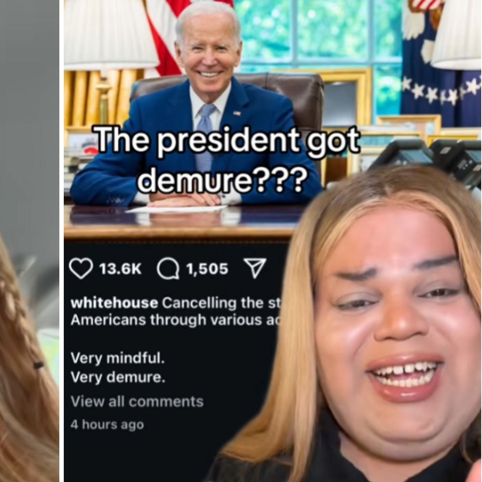 Därför har ordet ”demure” exploderat i sociala medier | SVT Nyheter