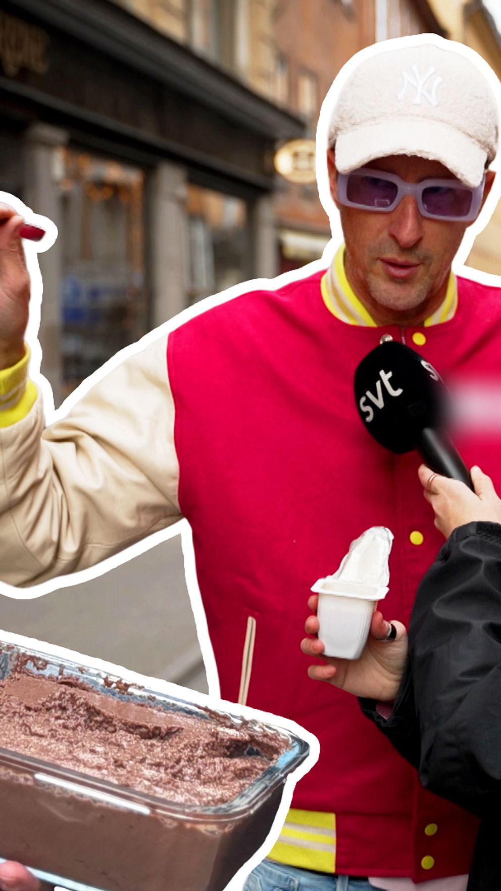 Här testar stockholmarna tyska trenden ”Pudding mit gabel” | SVT Nyheter