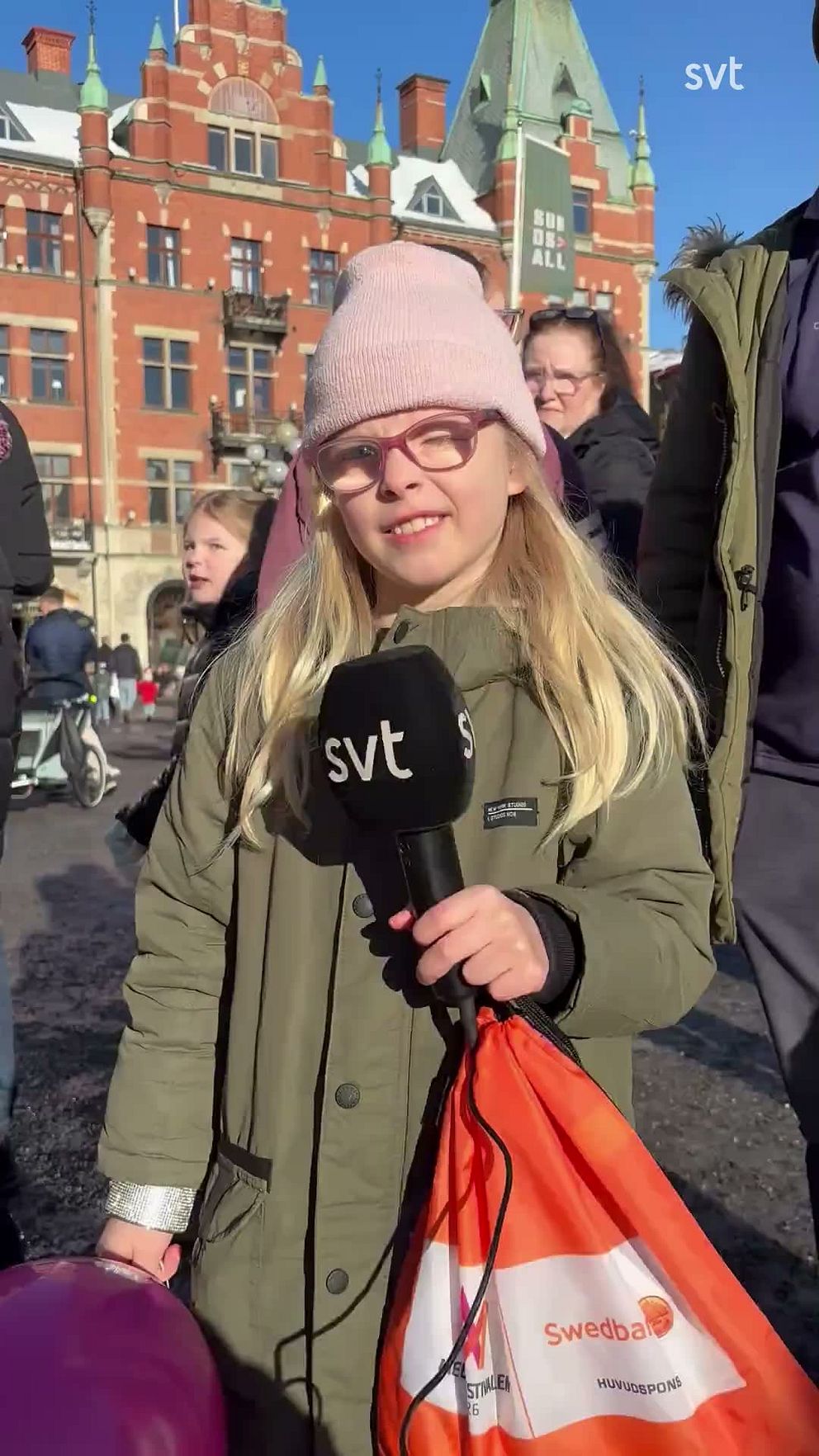 Här testar barn på att vara SVT-programledare | SVT Nyheter