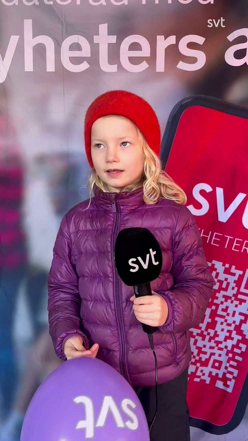Här testar barn på att vara SVT-programledare | SVT Nyheter