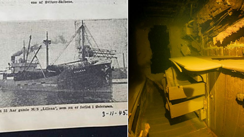 80 år gammalt vrak hittat utanför Piteå | SVT Nyheter