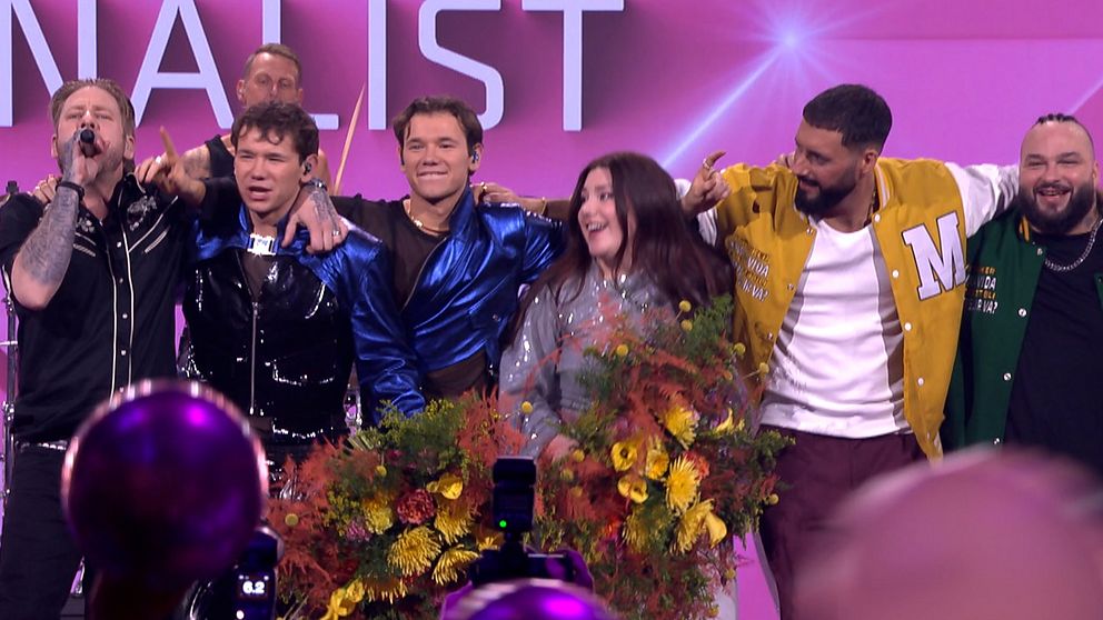 Marcus & Martinus och Medina till finalen i Melodifestivalen | SVT Nyheter