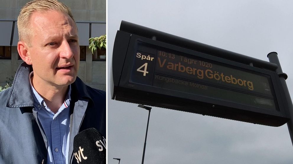 Förslaget: Ny tågstation mellan Varberg och Falkenberg | SVT Nyheter