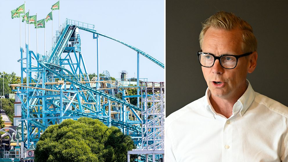 Jetline spårade ur – olycka på Gröna Lund | SVT Nyheter
