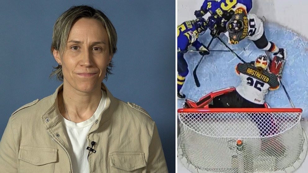 Ishockey: Rooth om Tysklands målvakt: ”Hon blir lite som ett spöke ...