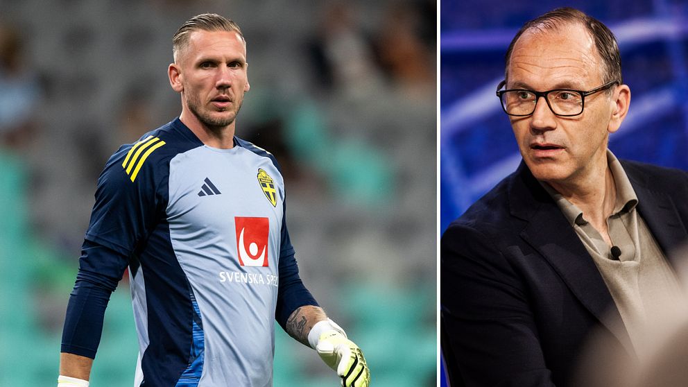 Fotboll: Magnus Eriksson om målvaktssituationen i landslaget | SVT Sport