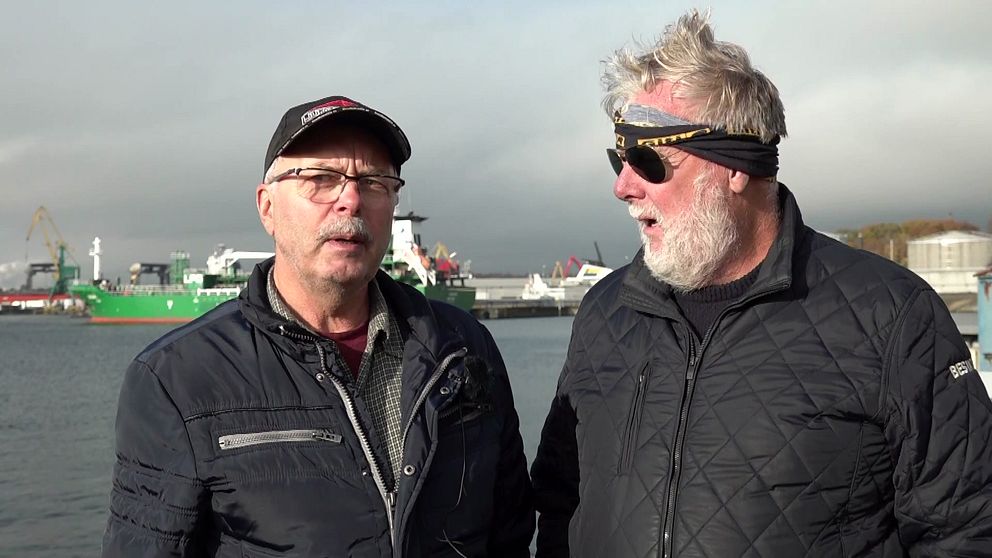 Olycksfärjan Marco Polo i hamn – lyckad bogsering under dagen | SVT Nyheter