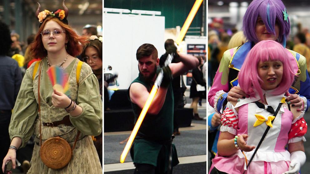 Cosplayrekord på Comic Con 2024 – se besökarnas utklädnader | SVT Nyheter
