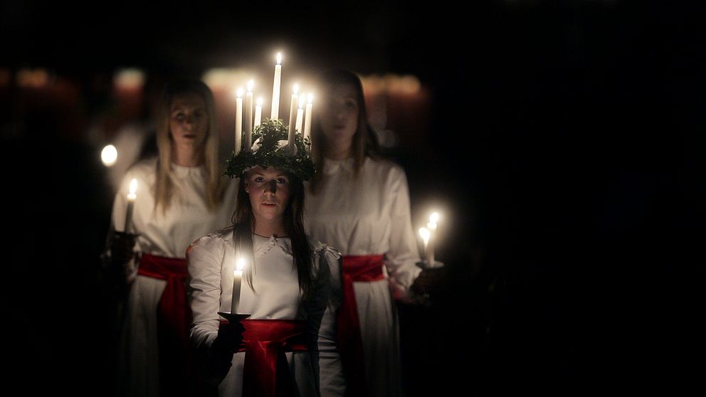 Lucia ska lottas fram på Vimmerby gymnasium | SVT Nyheter
