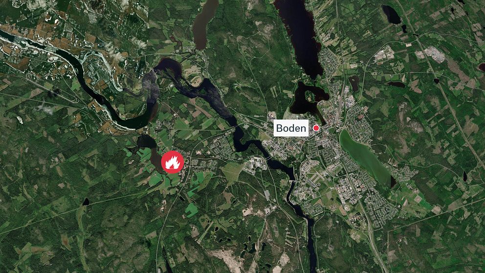 Explosionsrisk – polisen evakuerar villaområde i Boden | SVT Nyheter