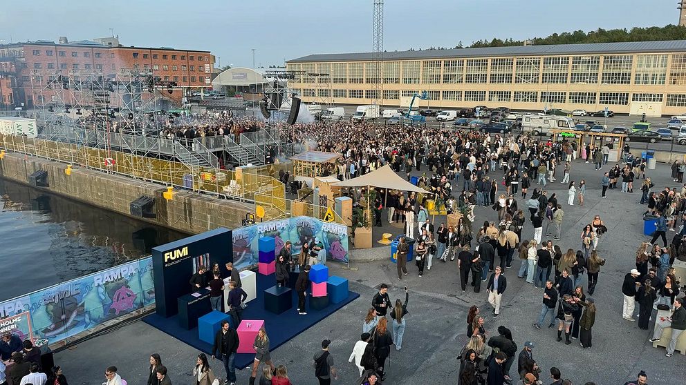 Ny satsning på evenemang i Frihamnen – ska inte störa boende | SVT Nyheter