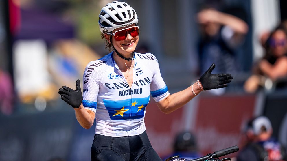 Cykel: Jenny Rissveds cyklade hem VM-guld | SVT Sport