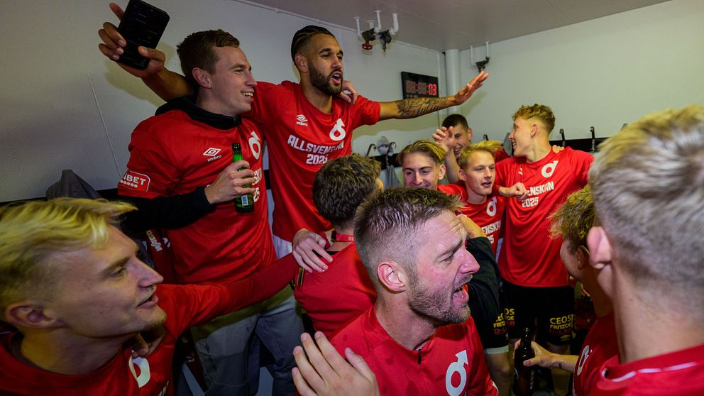 Fotboll: Så ska Degerfors fira det allsvenska avancemanget: ”Jag ska nog gå loss” | SVT Sport