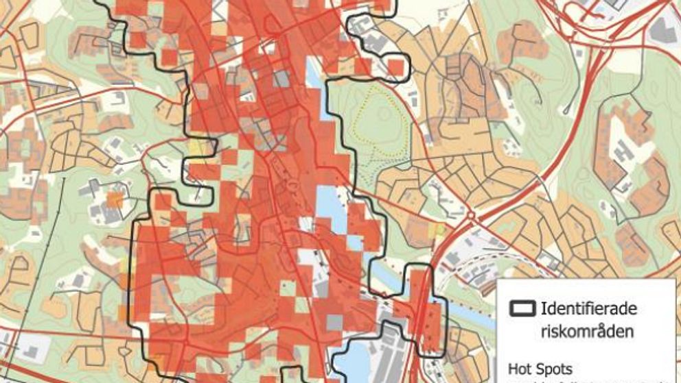 Här är platserna i Stockholms län som är extra sårbara för ...