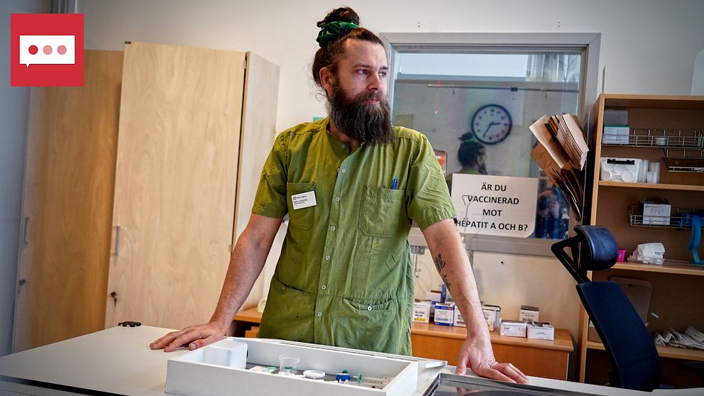 Se när ögat filmas – för att drogtesta SVT:s reporter: ”Lite nervöst ...