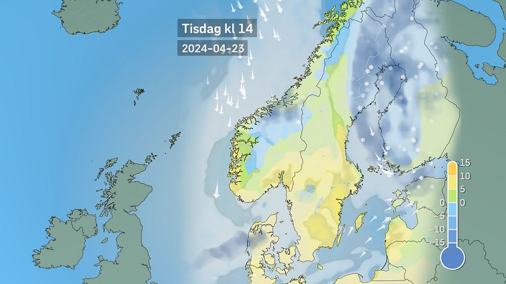 Många fotade ovanligt väderfenomen | SVT Nyheter