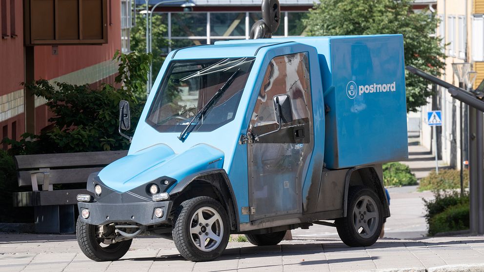 Stal postbil i Jönköping – greps av privatpersoner | SVT Nyheter