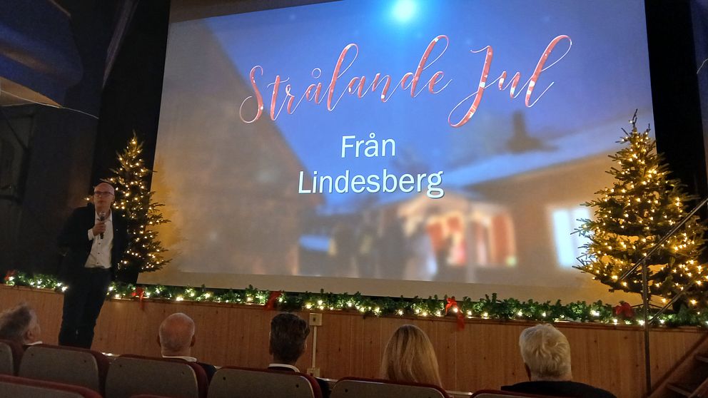 Här är tv-konserten som spelas in i Lindesberg Arena inför julen | SVT Nyheter