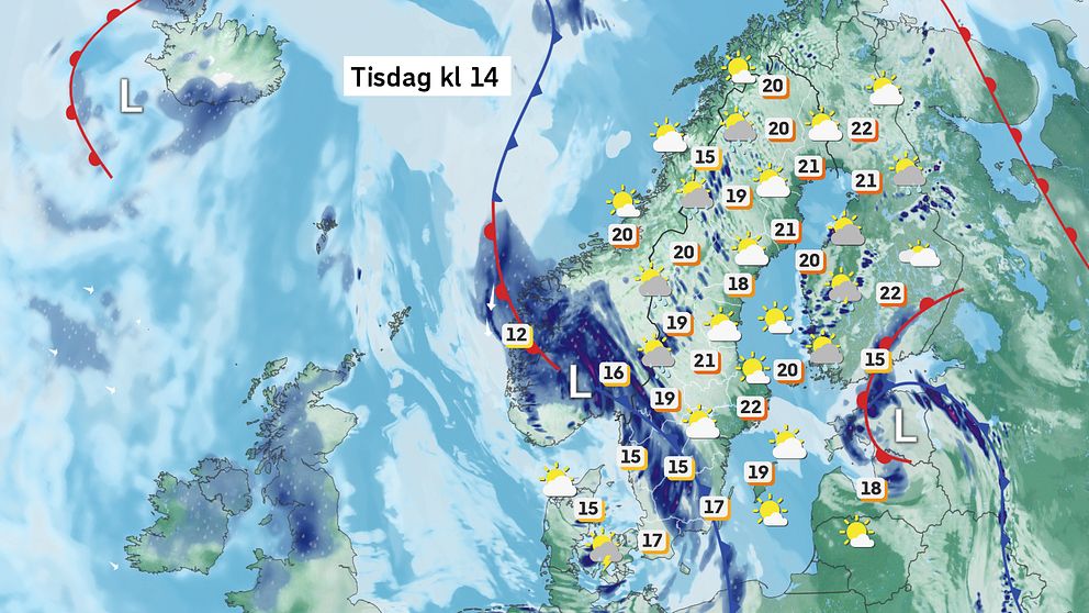 När ett regn drar bort väntar nästa | SVT Nyheter
