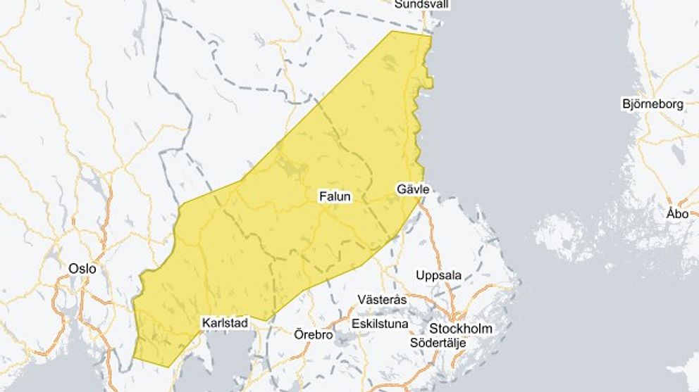 Varning för blixthalka på fredag | SVT Nyheter