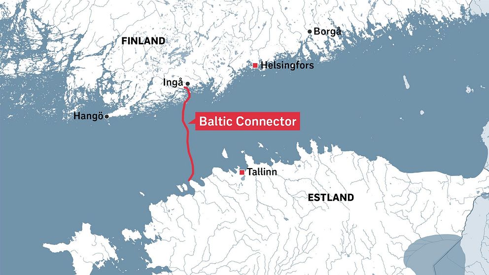 Finländsk polis: Kinesiskt ankare bakom gasläckan på Balticconnector ...