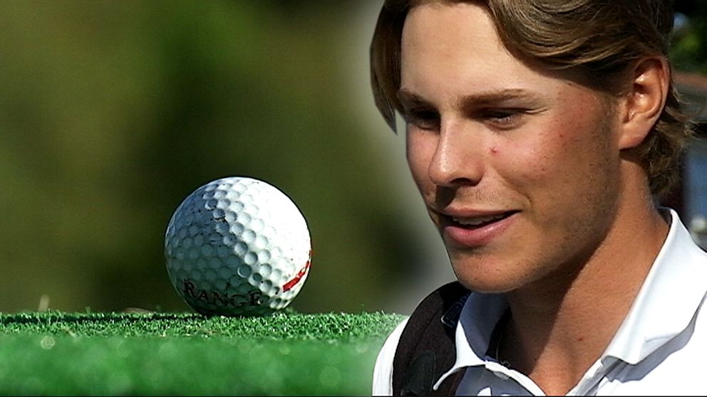 Han är Uppsalas hopp på Skol-SM i Golf | SVT Nyheter
