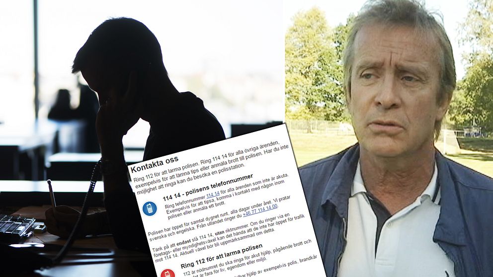 Jan försökte anmäla brott i över två dygn | SVT Nyheter