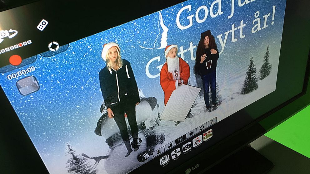 Digitalt julpyssel i Landskrona | SVT Nyheter