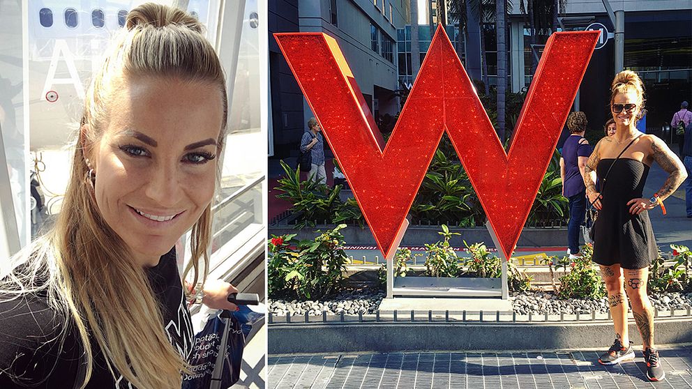 Madeleine Vall Beijner om skadorna och Hollywoodpremiären | SVT Nyheter