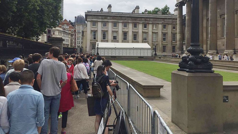 SVT-medarbetare på plats i London: ”Otäckt” | SVT Nyheter