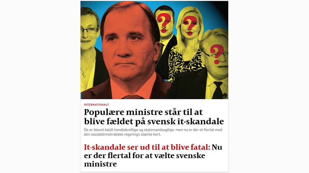 IT-skandalen uppmärksammas i grannländerna – och av Julian Assange | SVT Nyheter