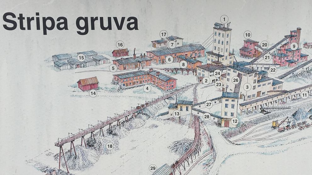 Stripa gruva öppnas upp för allmänheten: ”Unikt område” | SVT Nyheter